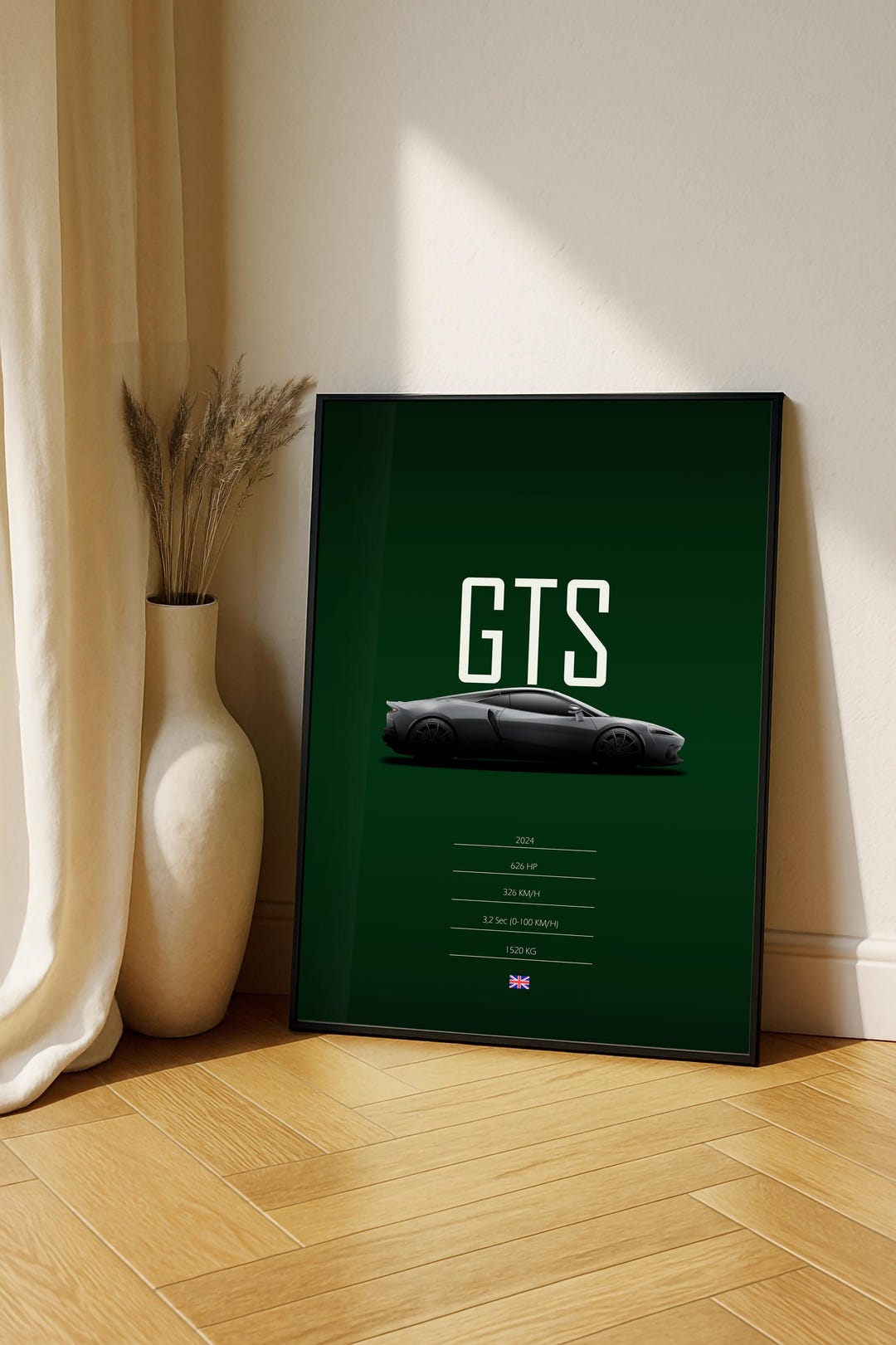 Mclaren GTS Poster | Car Poster | Digital, Framed, Unframed or Aluminum ...