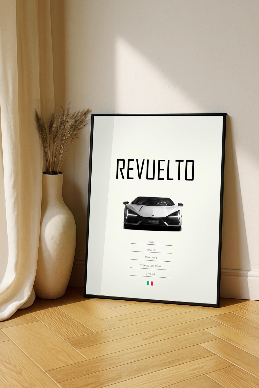 Lamborghini Revuelto Poster | Car Poster | Framed or Unframed or ...