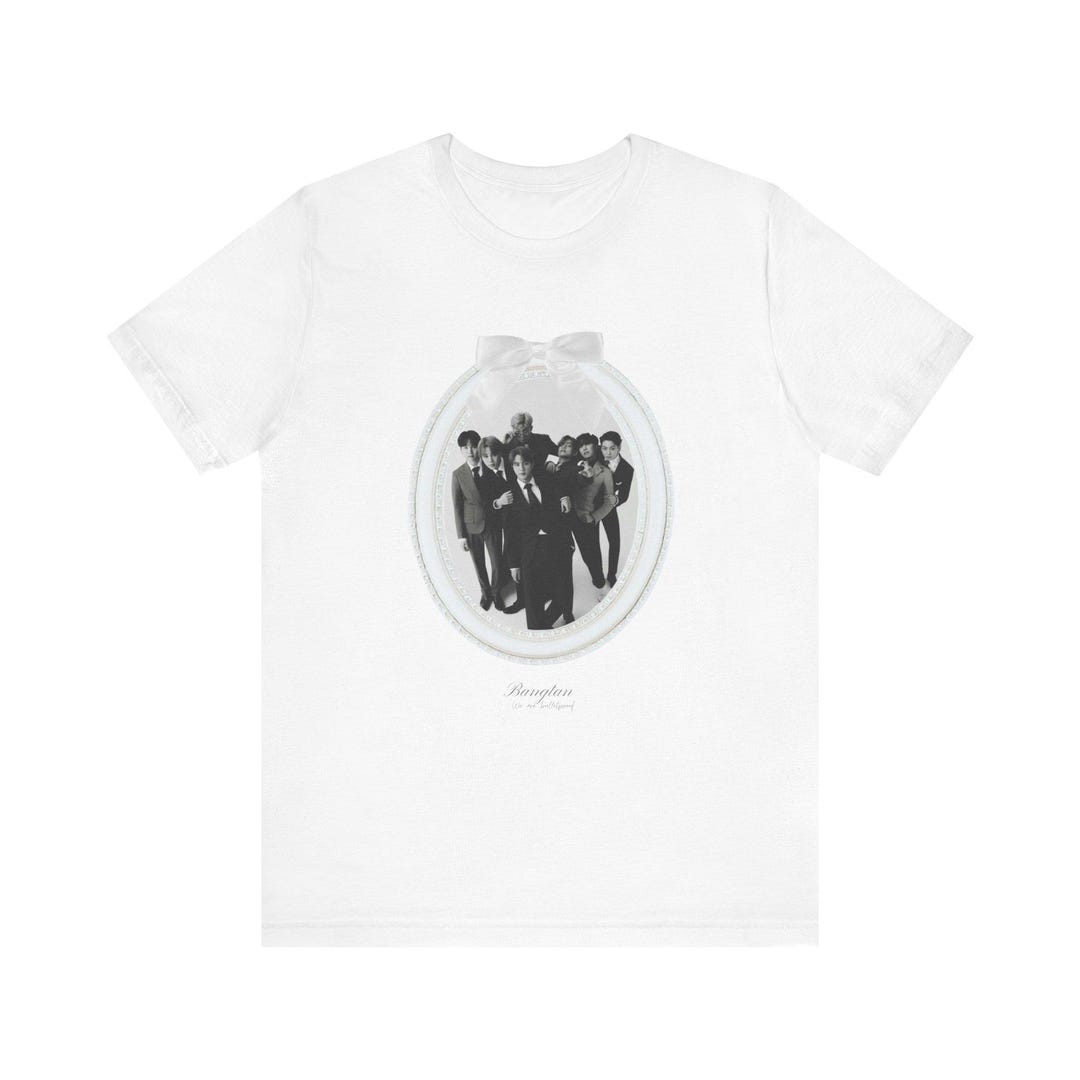 Bts T-shirt, Kpop Fanmerch, Cozy Style Shirt, Bts Clothes, Gift for ...