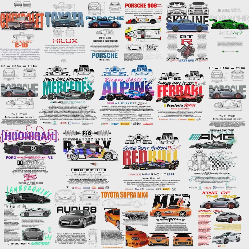 More Than 100 Car Designs From the Best Brands PNG Evo Lancer Mustang ...