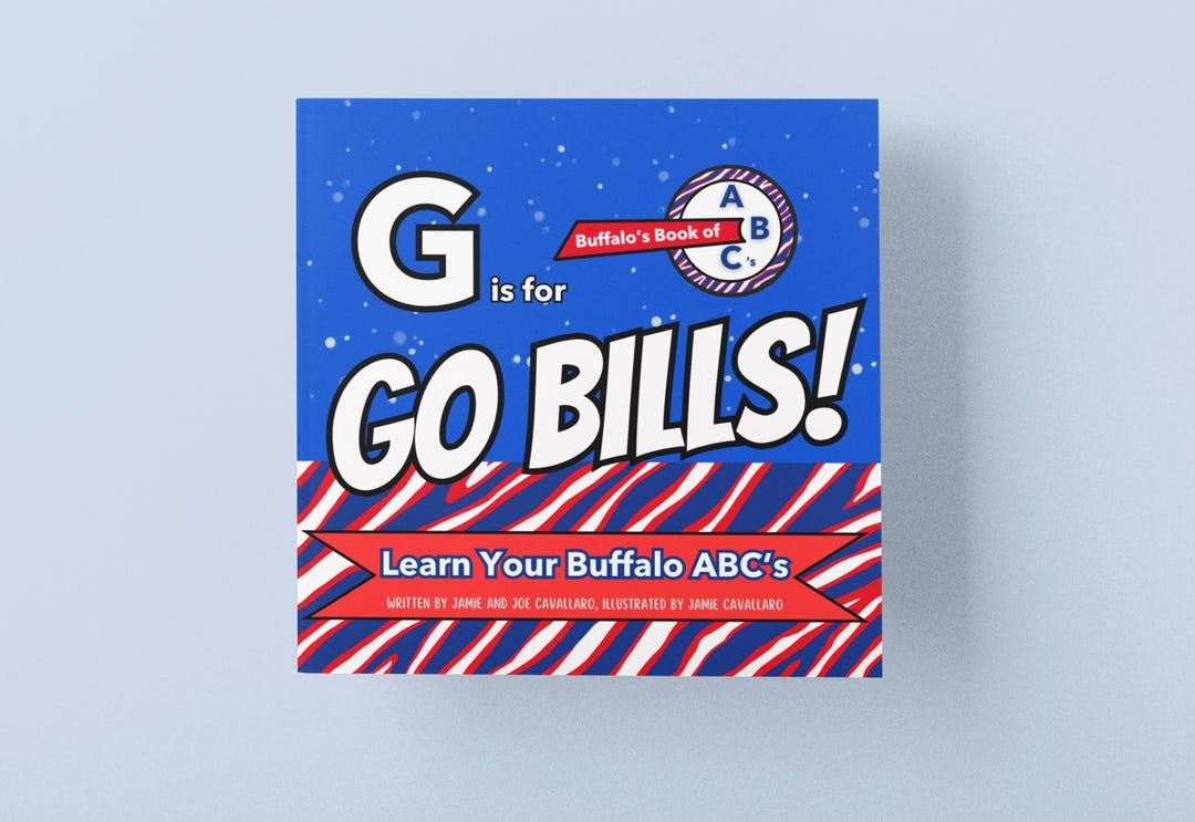 Buffalo ABC Book - 'G is for Go Bills!' - Etsy