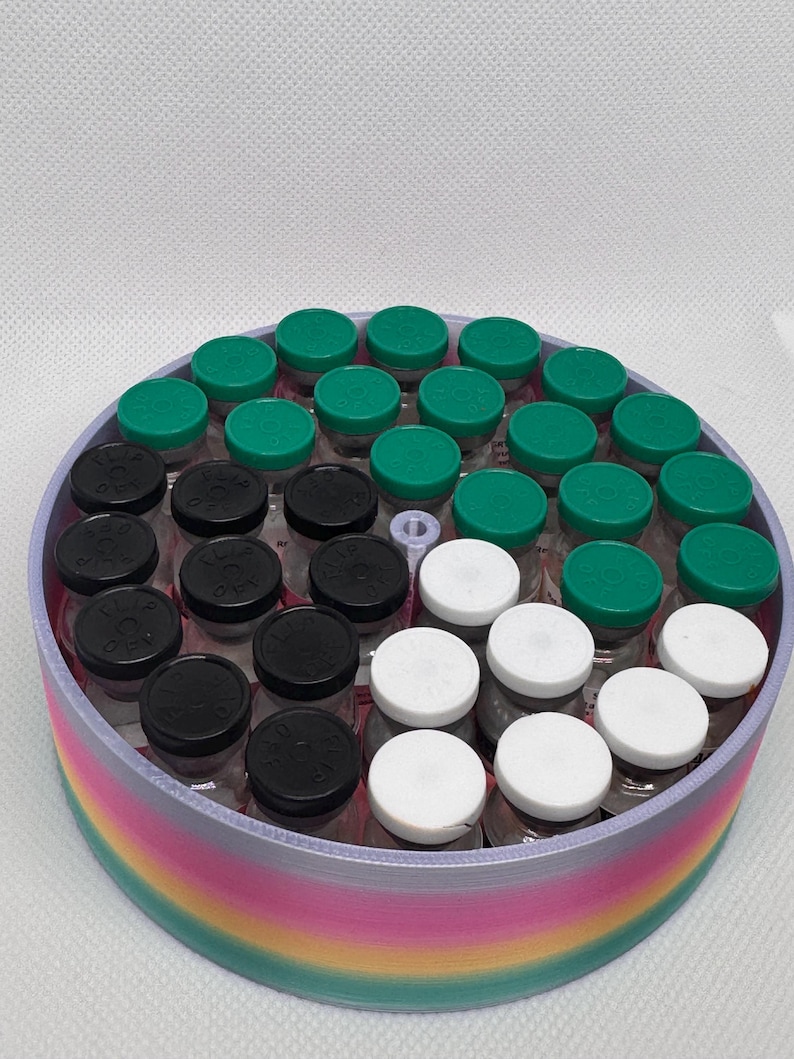 56 Vial - Peptide Cold Storage With Inserts - Etsy