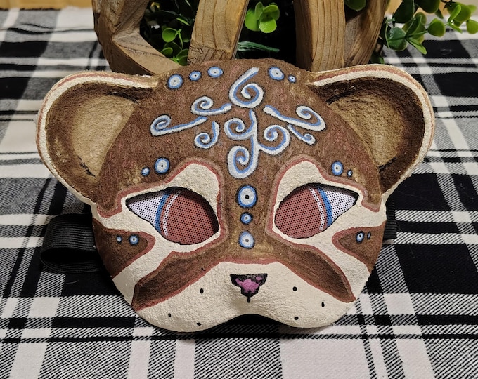 Otter Therian Mask – Custom Painted Animal Mask for Cosplay, Quadrobics ...