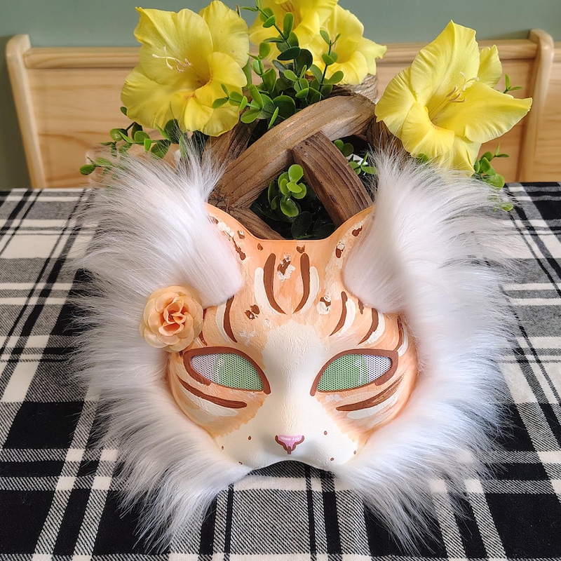 Ginger Cat Therian Masks - Etsy