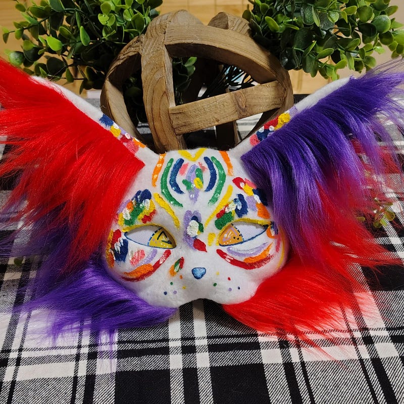 Rainbow Cat Therian - Etsy