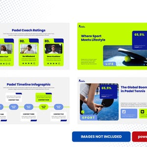 Padel Powerpoint Template: Sports Business Presentation (digital ...