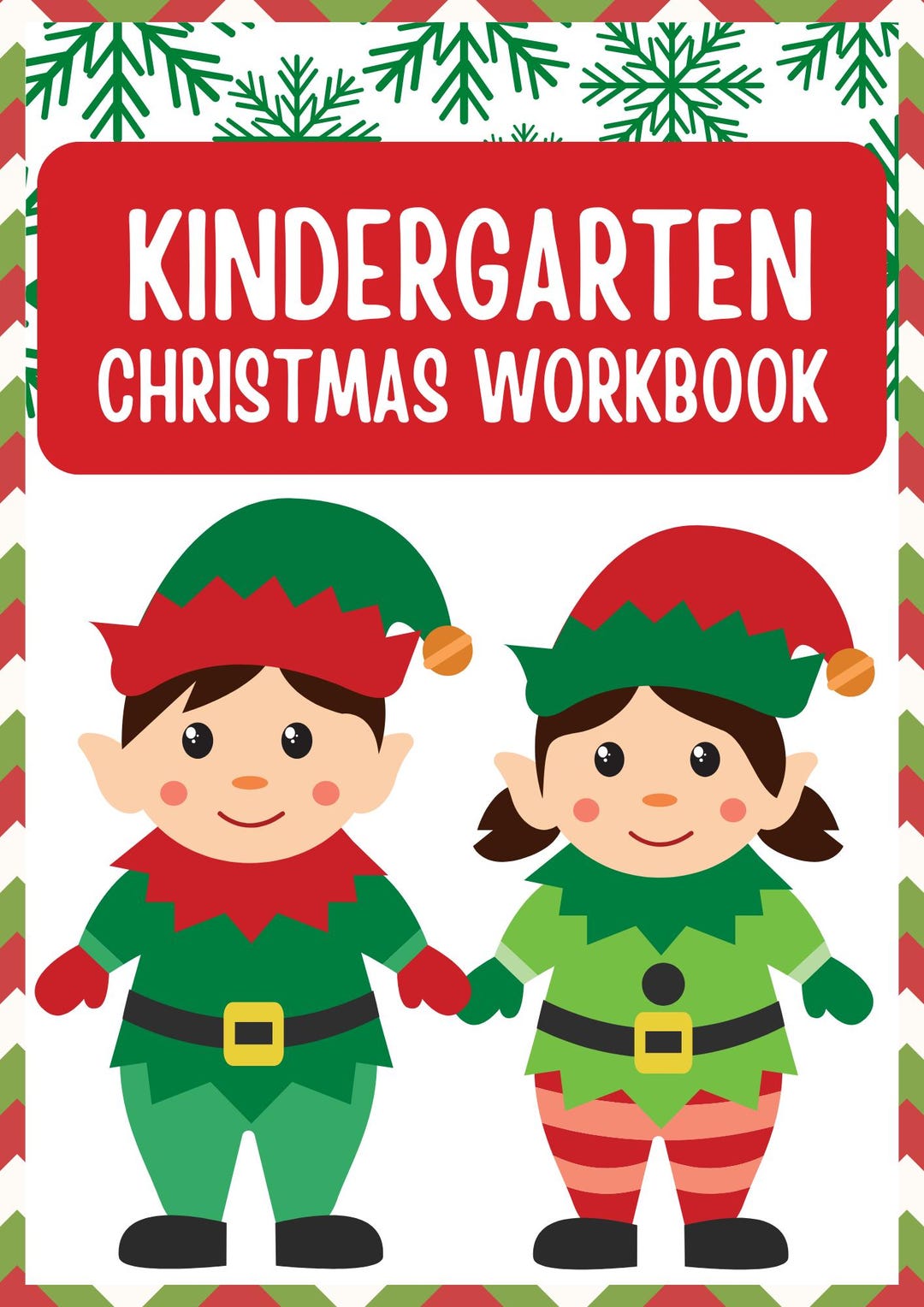 Christmas Activity Workbook for Kids: Holiday Learning Pack (PDF) - Etsy