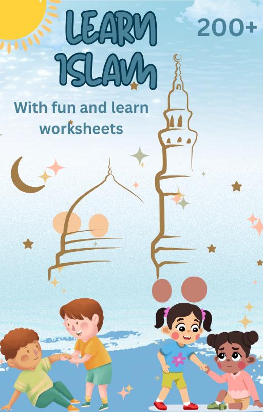 Learn Islam Kids Worksheets: Fun Islamic Activities (PDF Printable) - Etsy