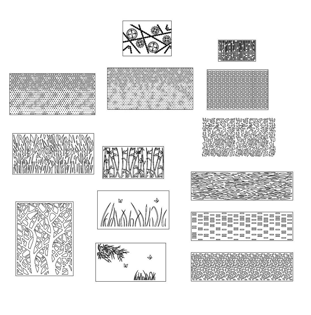 Patterns for Laser Cutting in Dwg Format - Etsy