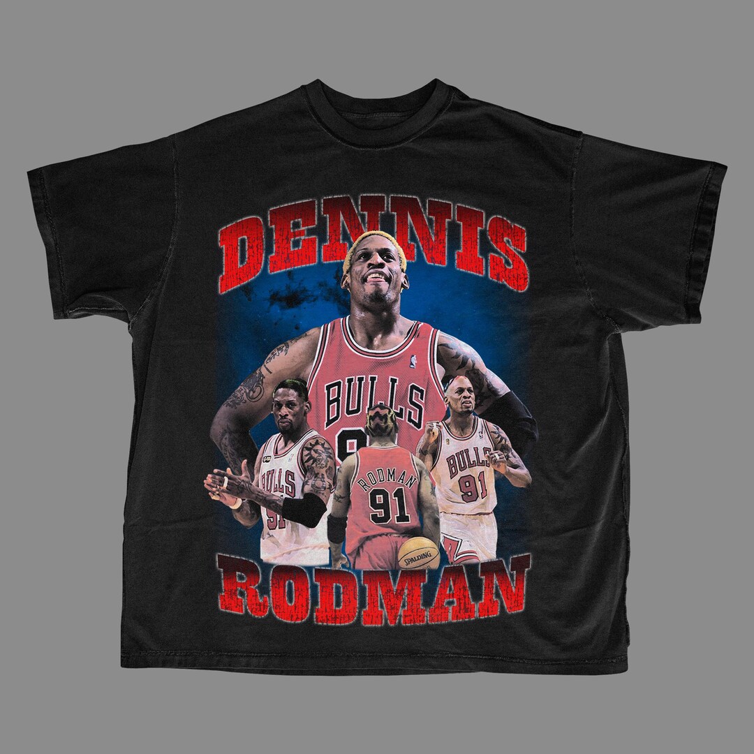 Dennis Rodman Design | Vintage Retro Style | PNG Only | for DTF DTG ...