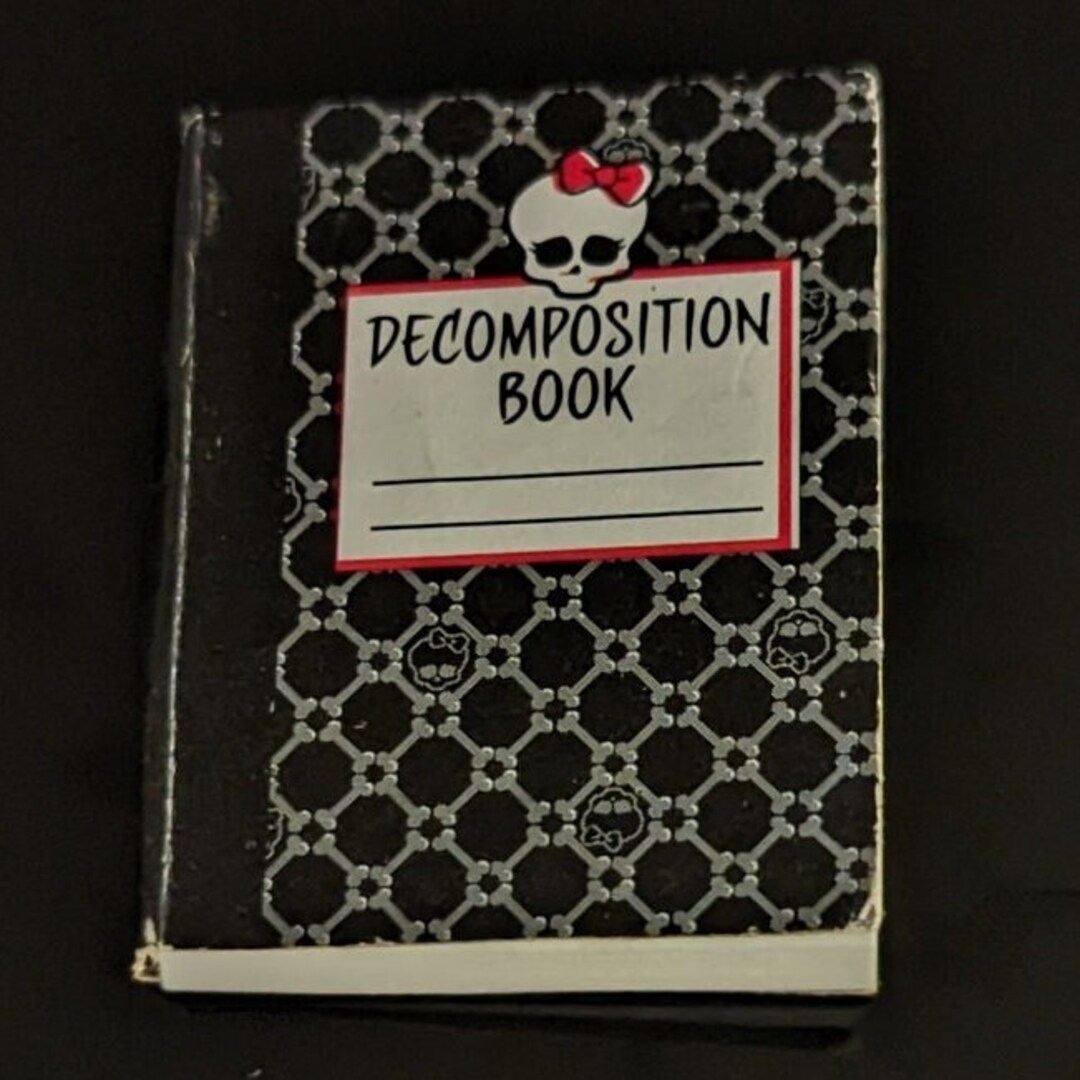 Supplies Factory Doll Item Monster G1 High, Decomposition Book, 1:6 ...