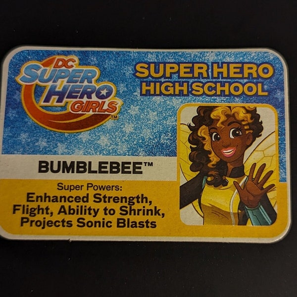 Superhero Id Cards - Etsy