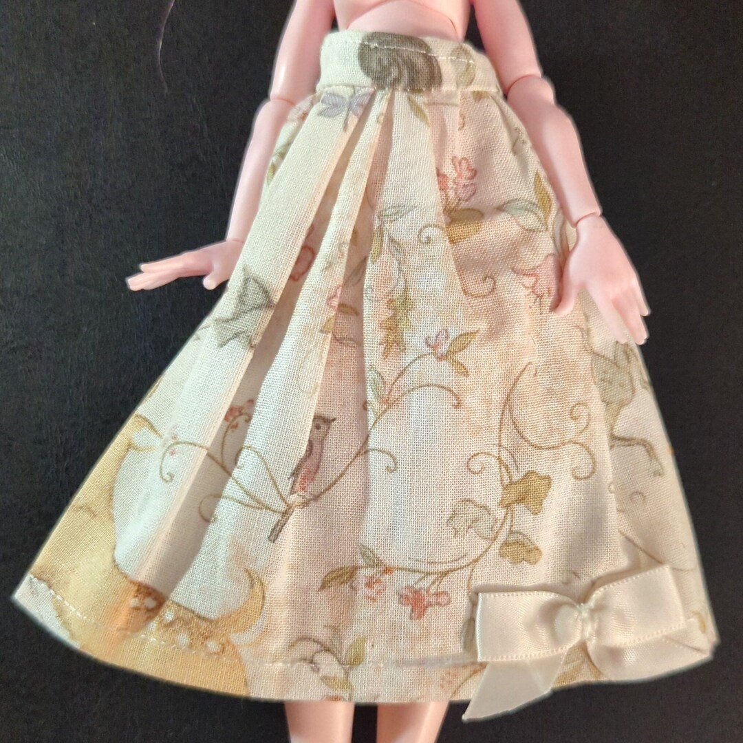 Doll Clothes - Forest Skirt, Fits MH G3 Draculaura, Barbie, Fresh, Etc ...