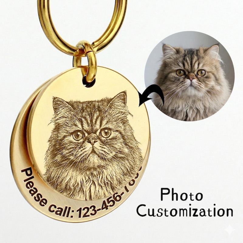 Custom Dog Keychain - Etsy
