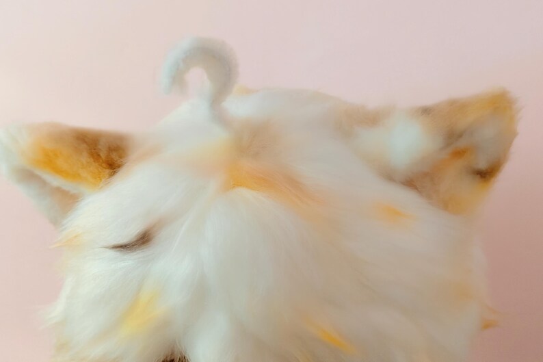 Kemono Furry Cat Head | Handcrafted Cute Kigurumi Mask | Realistic ...