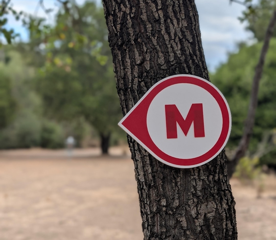 Disc Golf Mando Sign With Strap - Etsy