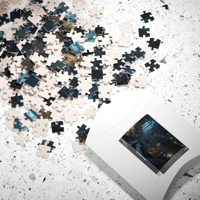 The Enchanted Library | Fantasy Jigsaw Puzzle Vol.1 | Magical Colorful ...