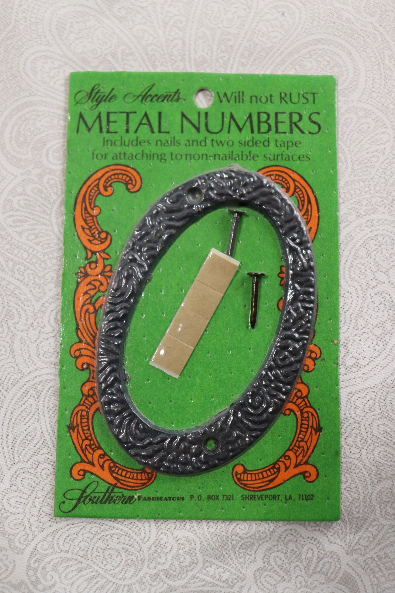 Metal Numbers/ Vintage Set of 5 Metal Outdoor Numbers/ Numbers | Etsy