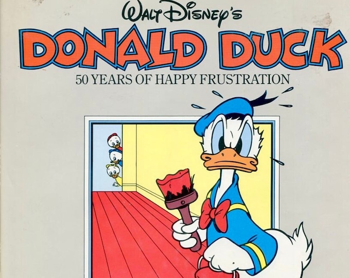 Walt Disney's Donald Duck 50 Years of Happy Frustration - Etsy