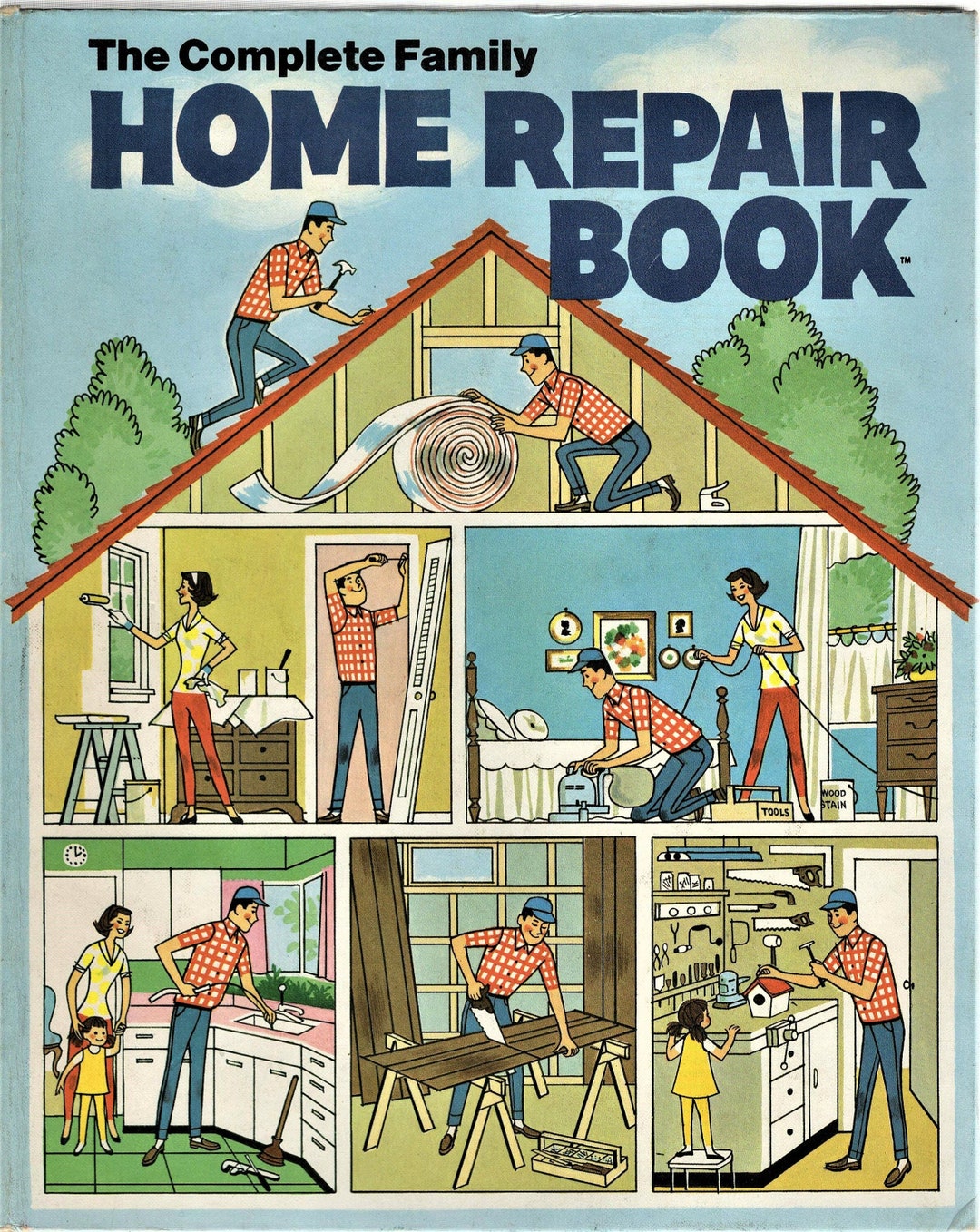 The Complete Family Home Repair Book Jack Snyder 1972 - Etsy