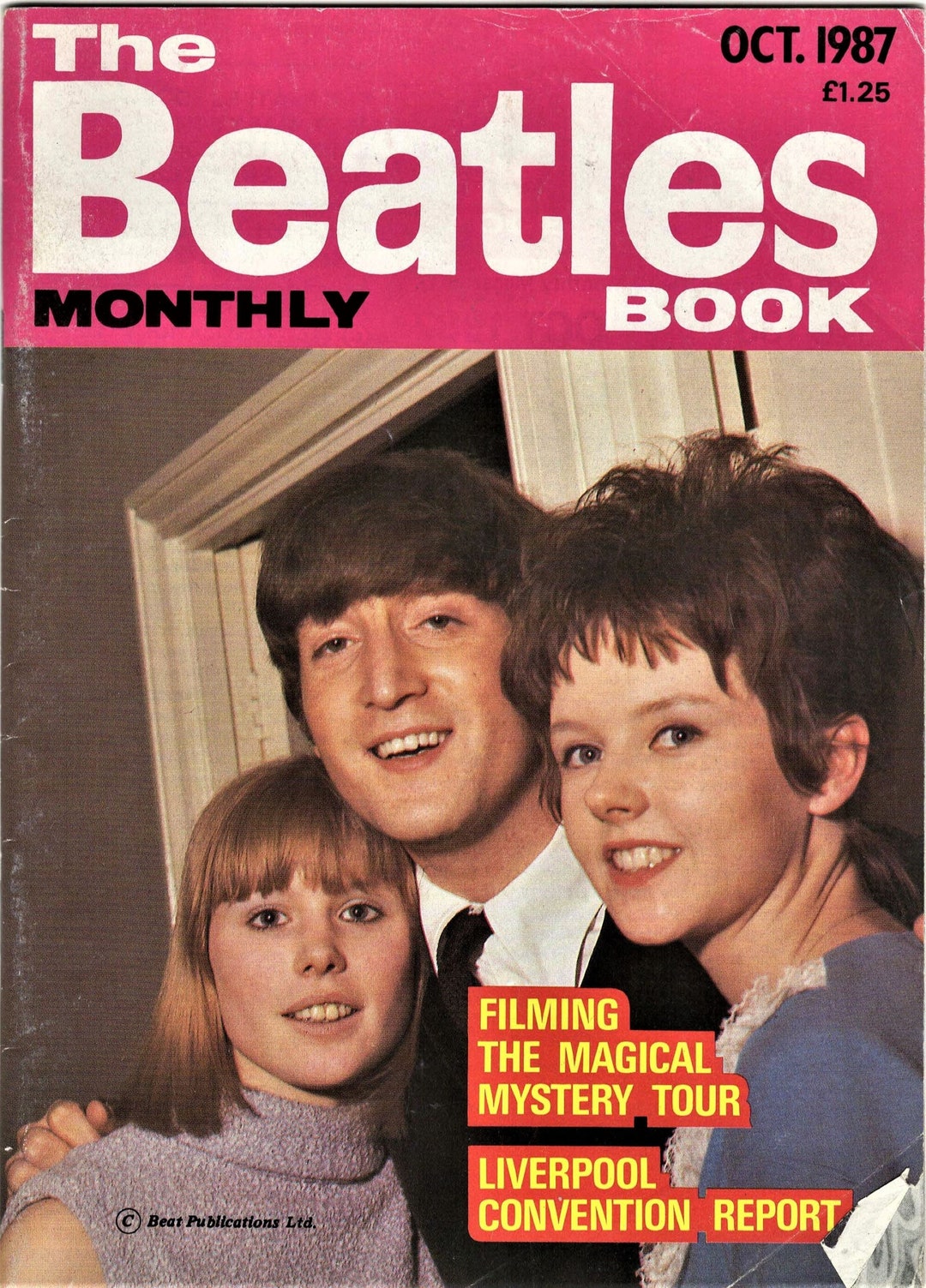 The Beatles BOOK Monthly Magazine Oct. 1987 John Lennon - Etsy