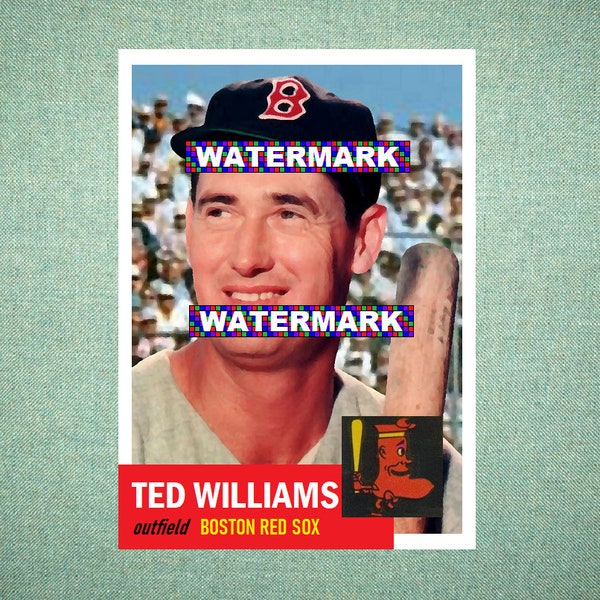 Ted Williams - Etsy