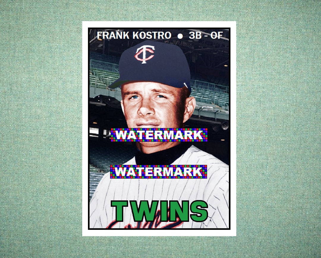 Frank Kostro Minnesota Twins Custom Baseball Card 1967 Style card That ...