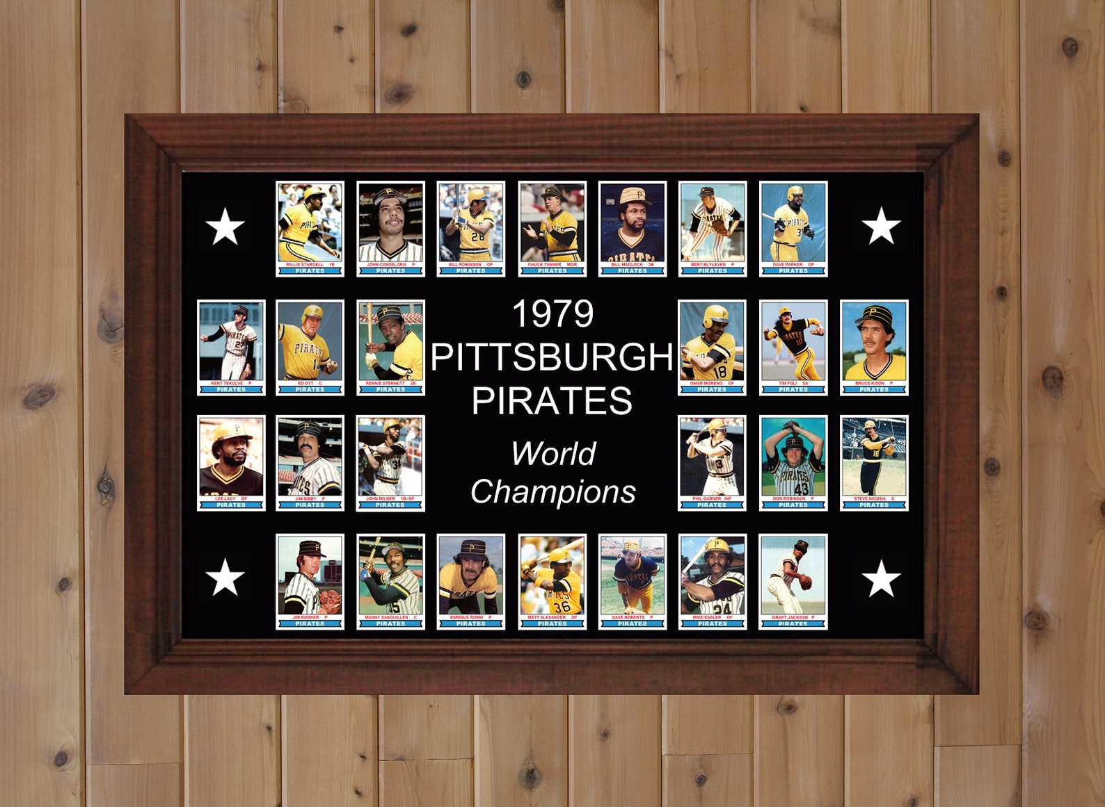 1979 PITTSBURGH PIRATES Poster Decor Gift Wall Art 1979 World Series ...