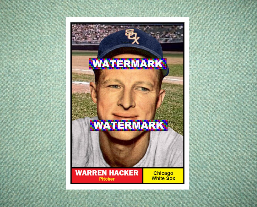 Warren Hacker Chicago White Sox Custom Baseball Card 1961 - Etsy