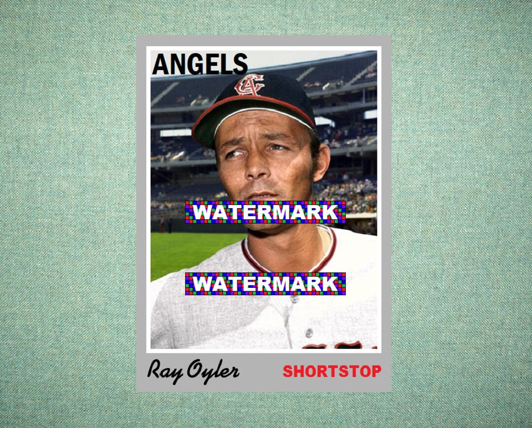 Ray Oyler California Angels Custom Baseball Card 1970 Style card That ...