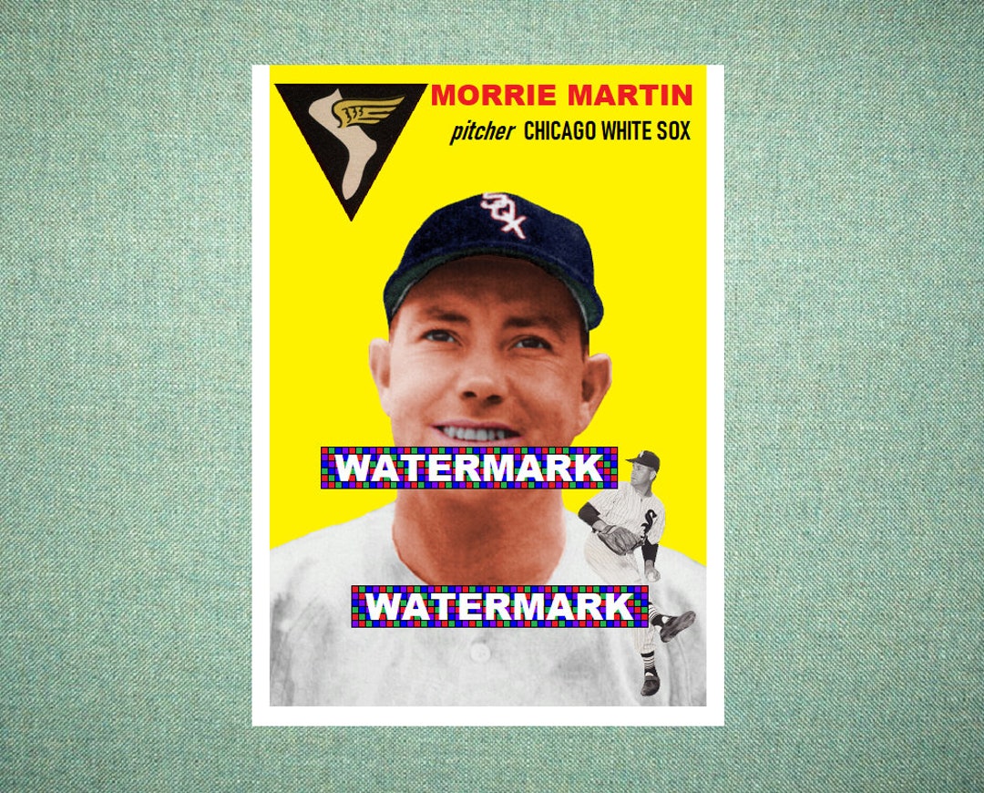 Morrie Martin Chicago White Sox Custom Baseball Card 1954 Style card ...