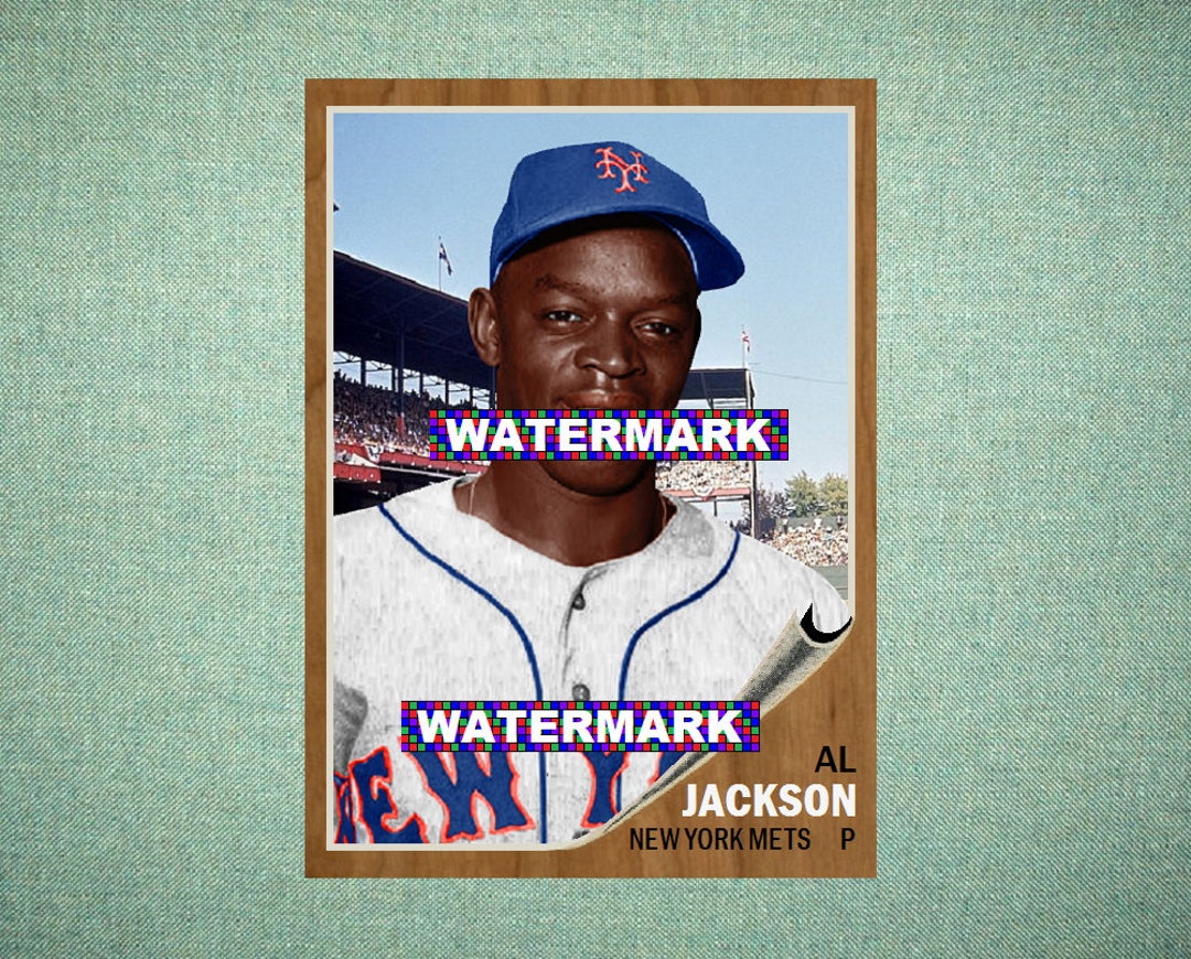 Al Jackson New York Mets ORIGINAL card That Could Have - Etsy