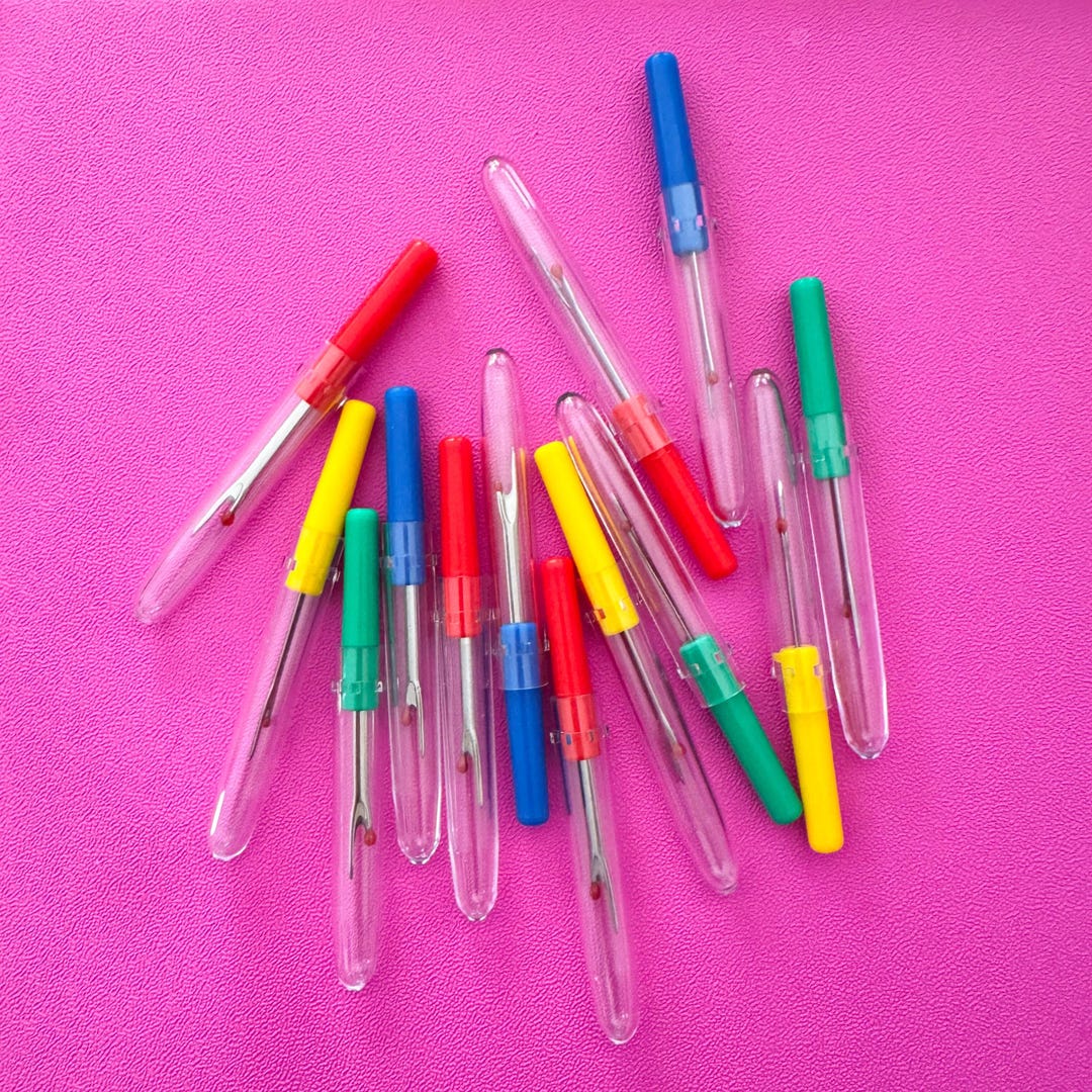 Seam Ripper Thread Picker Remover Stitch Craft Sewing Tool 4pc Assorted ...