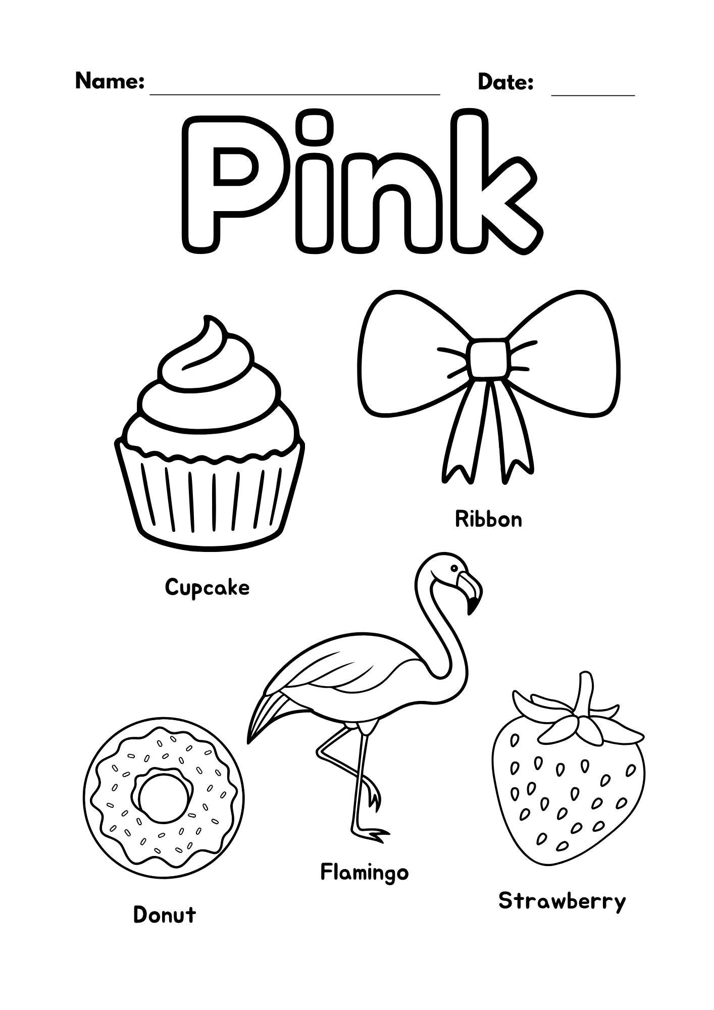 Educational Coloring Pages for Toddlers & Kids | 9 Printable Worksheets ...
