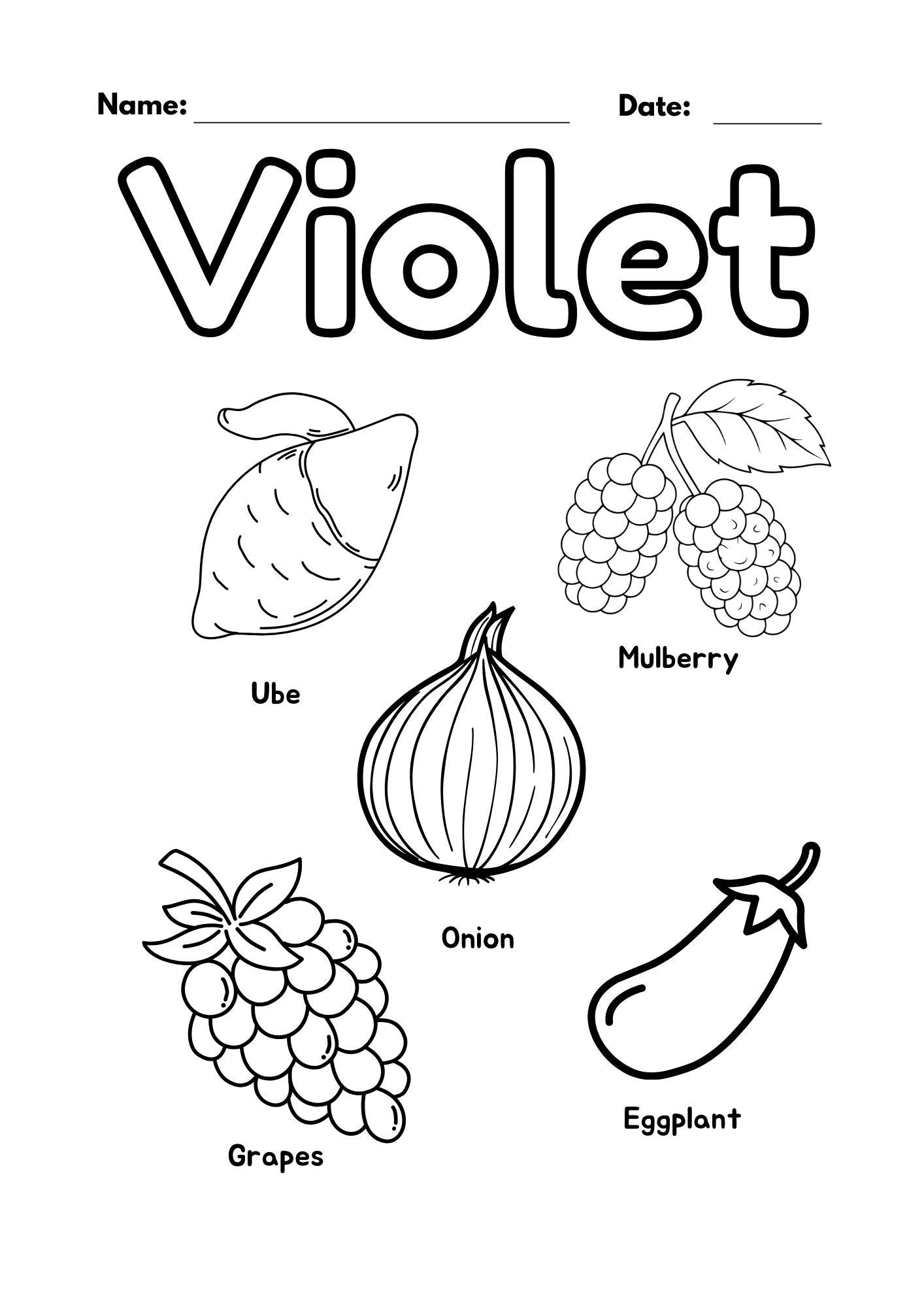 Educational Coloring Pages for Toddlers & Kids | 9 Printable Worksheets ...