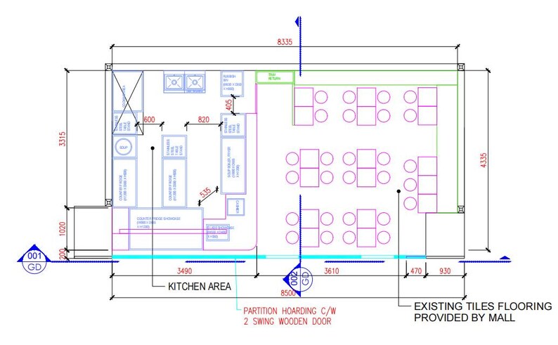 Custom 2D CAD Space Planning Drawing | Floor Plan Layout | Interior ...