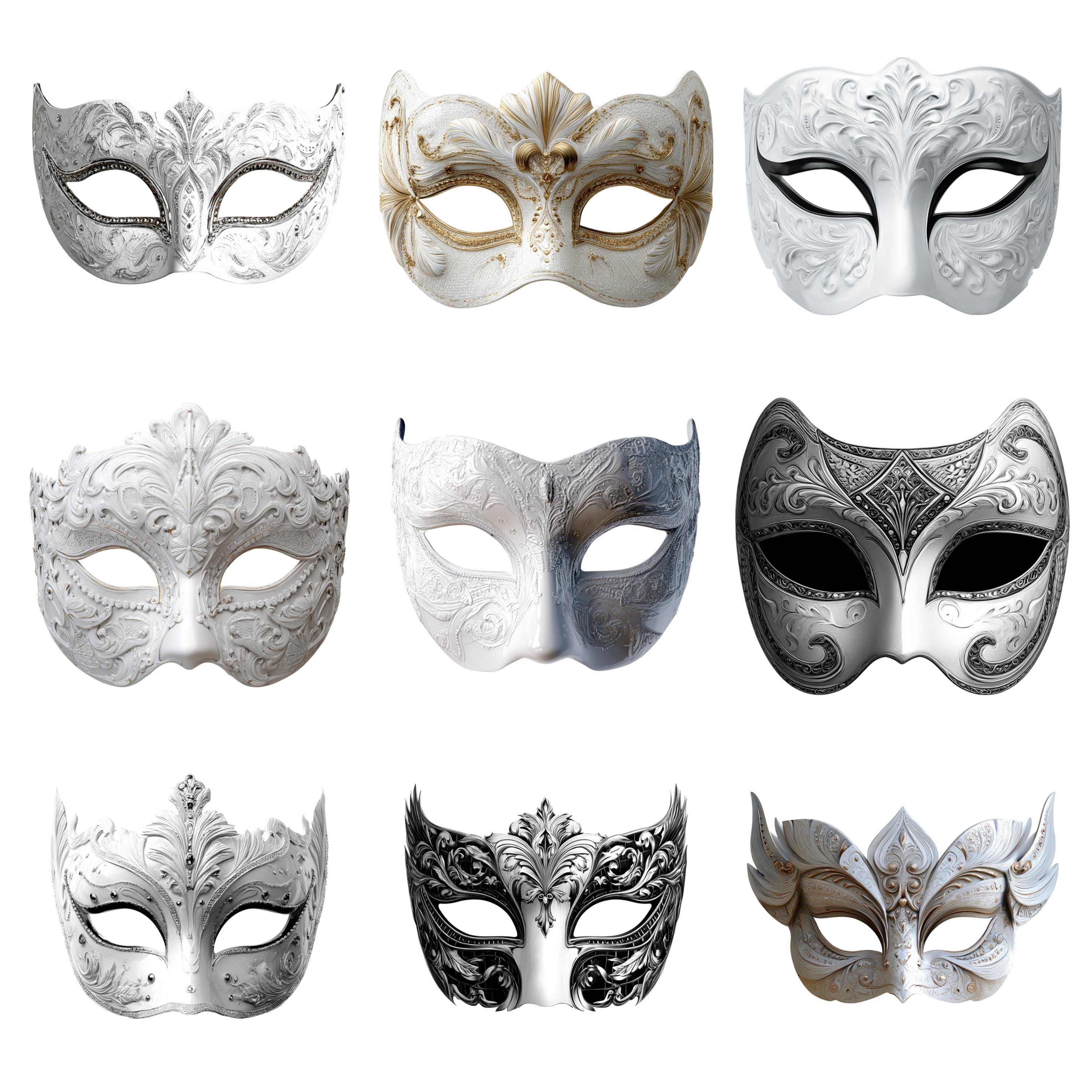 Venetian Masquerade Mask – Elegant Ball Mask for Women & Men, Carnival ...