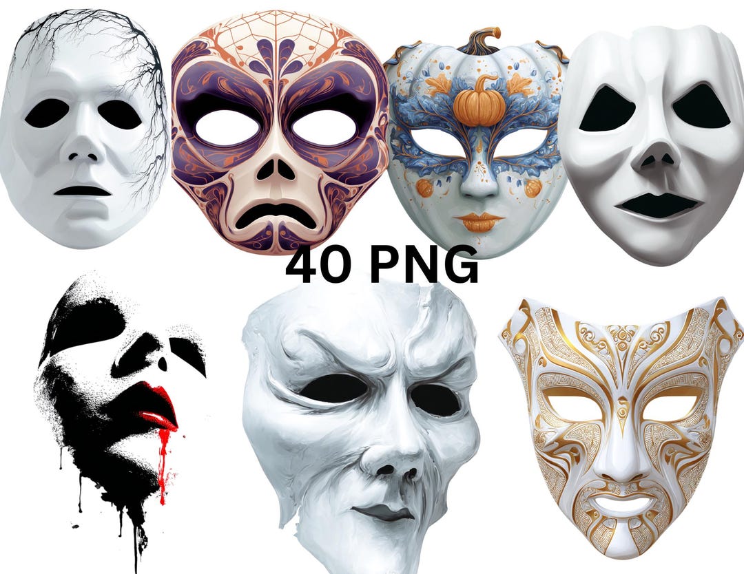 Hollywood Mask Clipart PNG | Drama & Theater Masks | Transparent ...