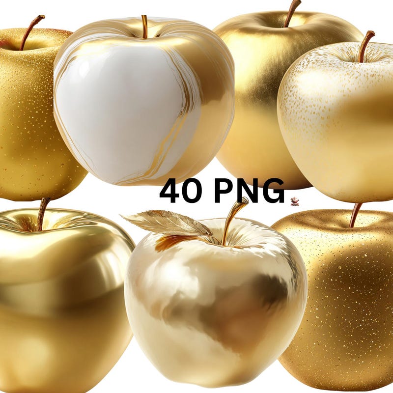 Golden Apple - Etsy