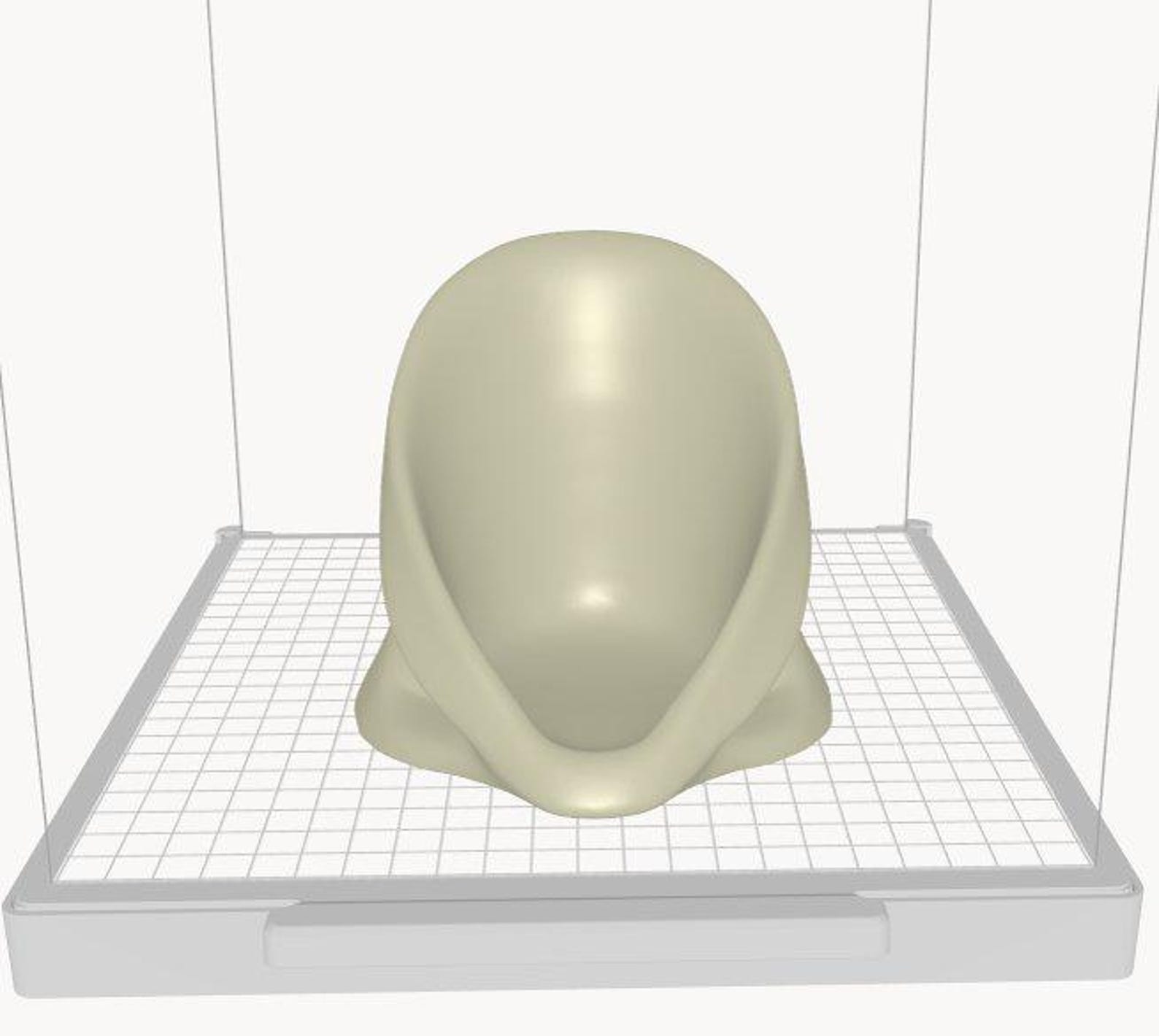 3D Printable Phone Stand | Sculptural Desk Holder STL File (digital ...