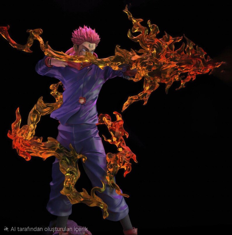 Yuji Itadoti - Jujutsu Kaisen 3D Model Figure (all Taxes Are Included ...