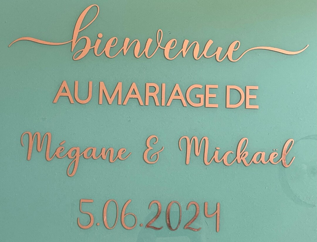 Wedding Welcome Sign Stickers - Etsy