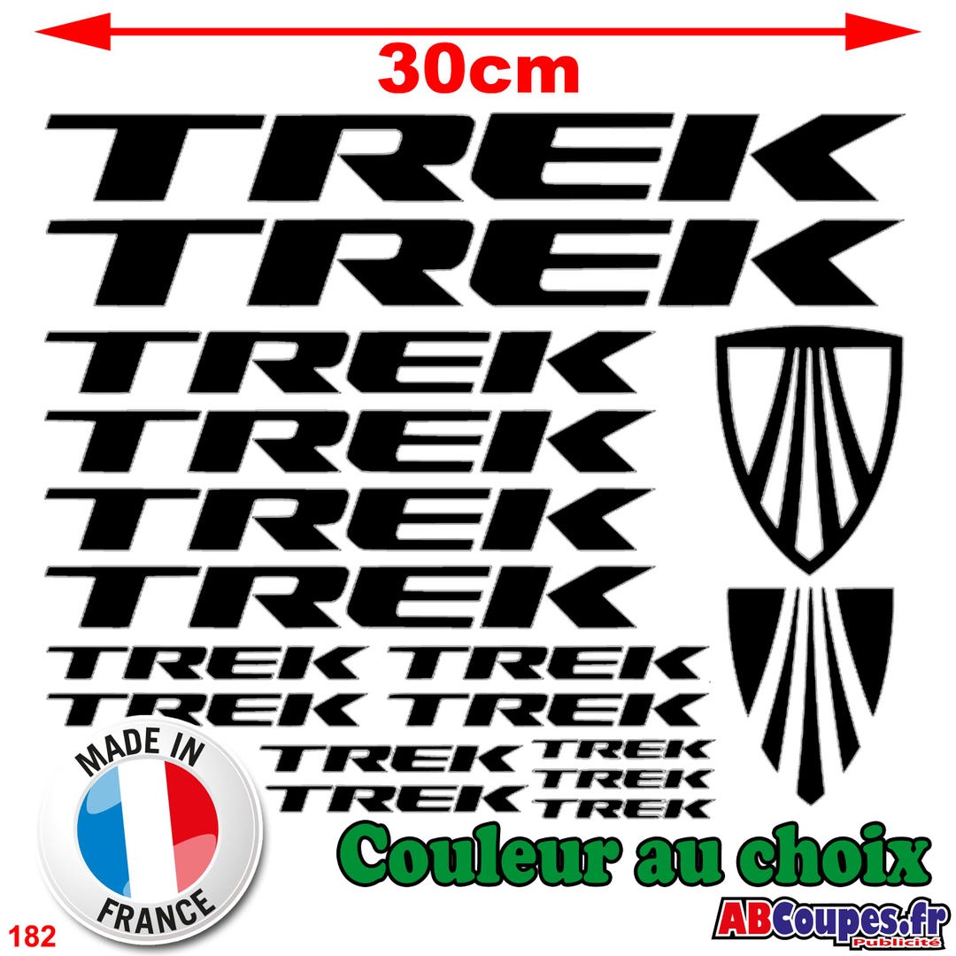 17 Trek Stickers - Mountain Bike MTB Frame Adhesive Stickers - 182 - Etsy