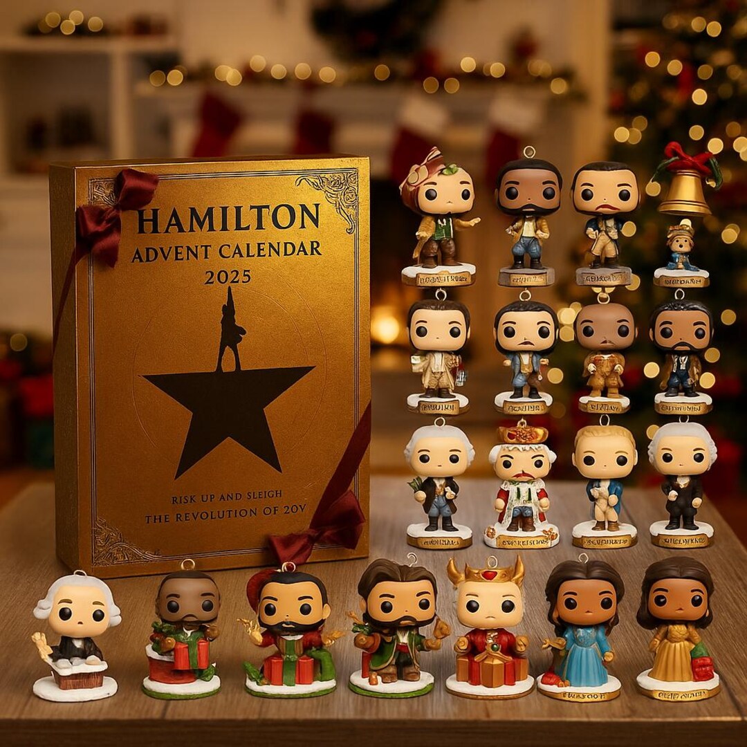 Hamilton Advent Calendar 2025 – 24-day Musical Countdown With ...