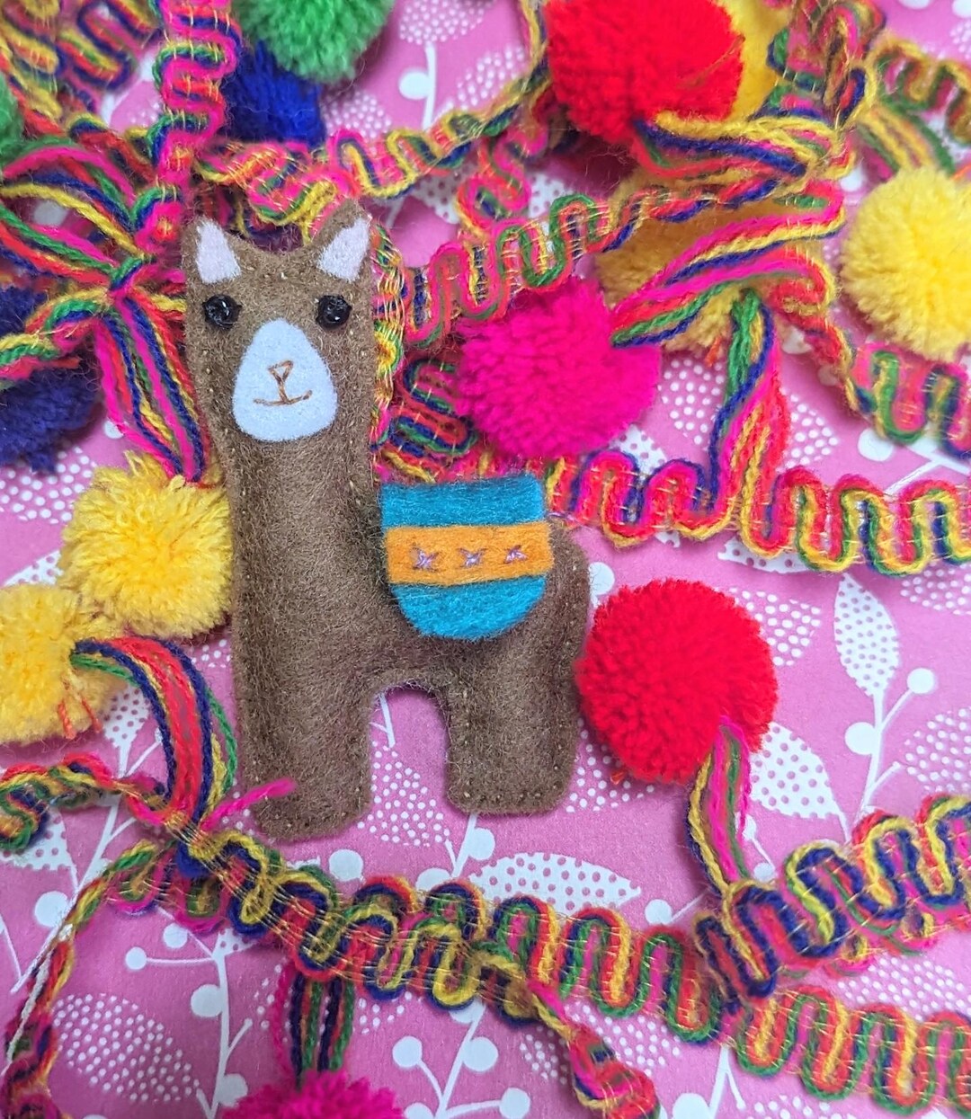 Hug in a Box, Llama, Felt Llama, Send a Hug, Encouragement, Support ...