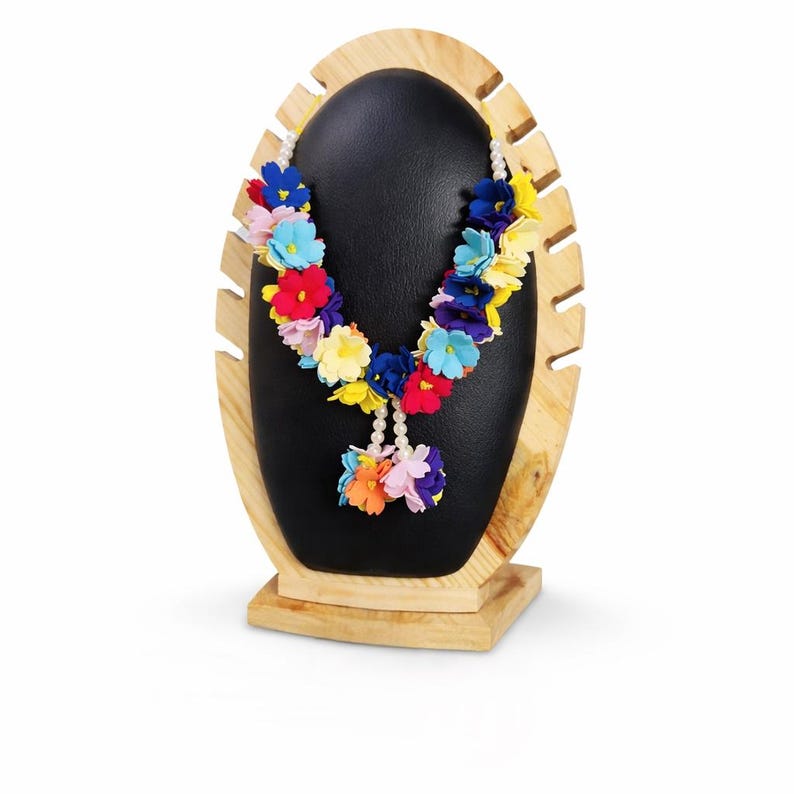 Buy Handmade Foam Flower Garland for Hindu God Idols Radha Krishna ...