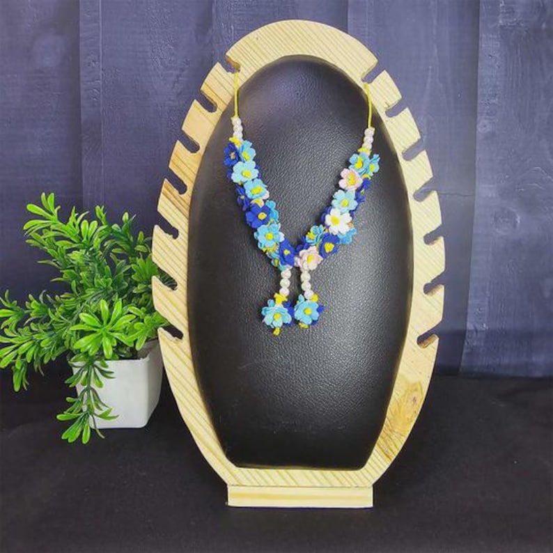 Buy Handmade Foam Flower Garland for Hindu God Idols Radha Krishna ...