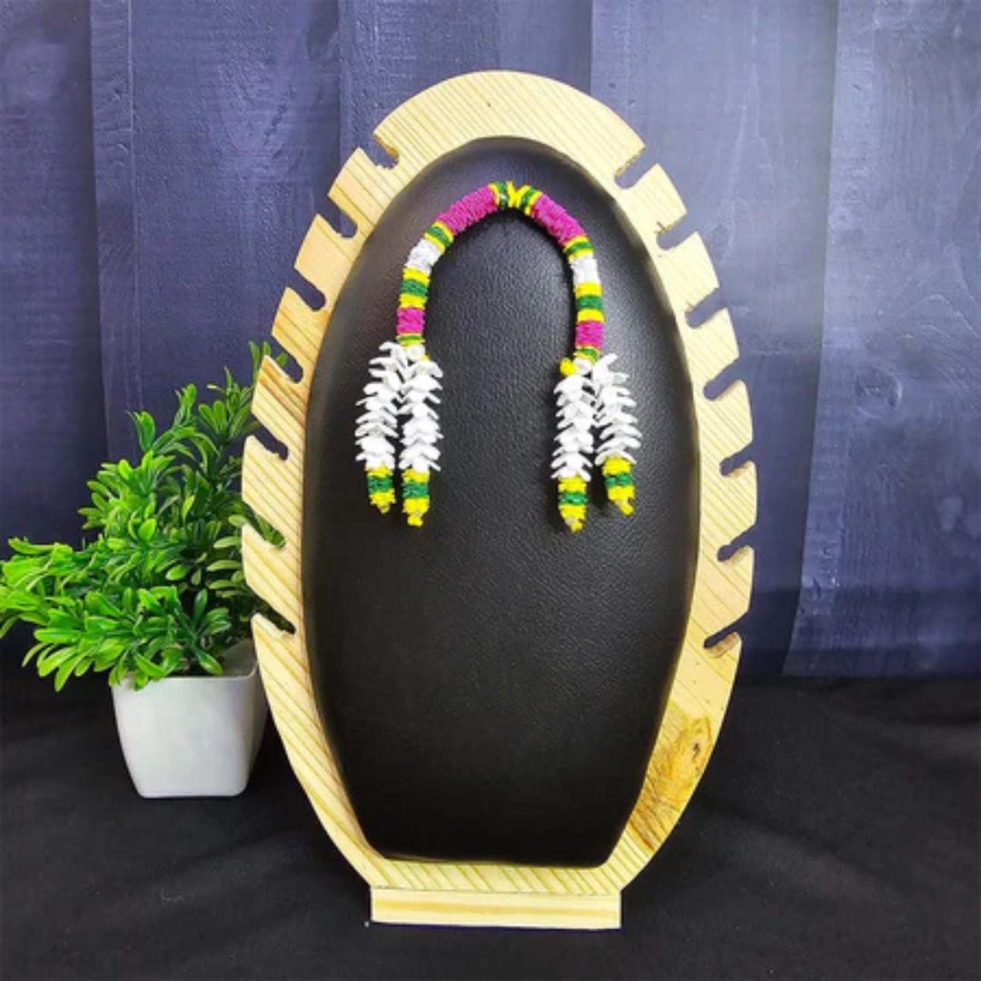 Radha Rani Flower Chandrika | Indian Goddess Hair Accessory | Radha ...