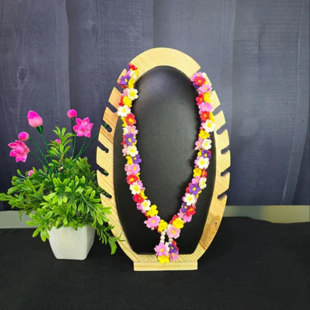Handcrafted Foam Flower Garland | Deity Idol Decoration - Etsy