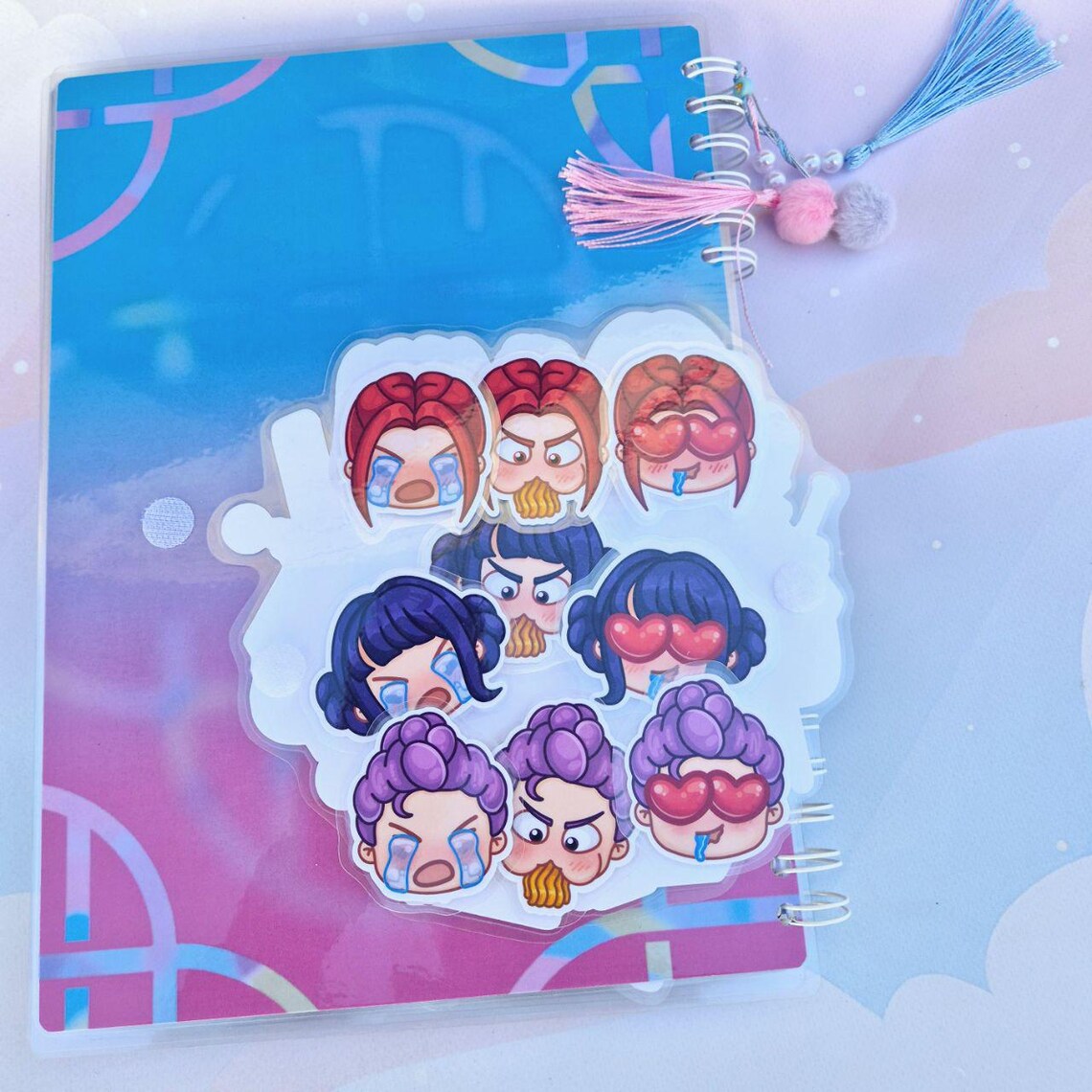 Album "korean POP Groups" A4 Format + Coloring Book and Stickers. - Etsy